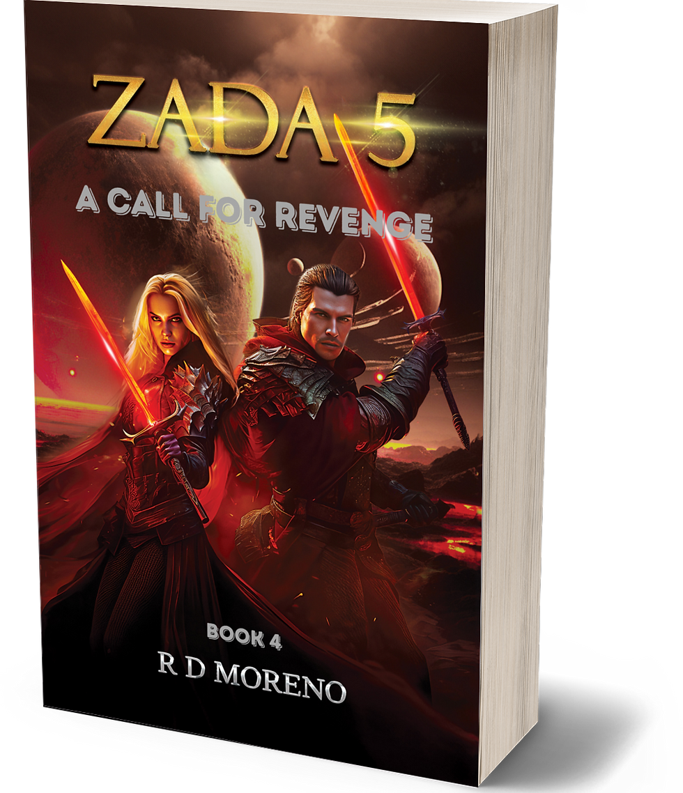 Sci-Fi book rdmorenoauthor.com Zada 5, Path of the one, book sales | Great reviews